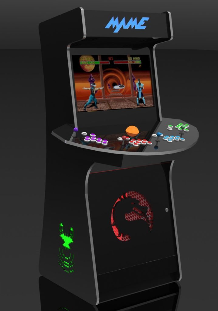 Completed 4 Player Upright - ArcadeWorx USA
